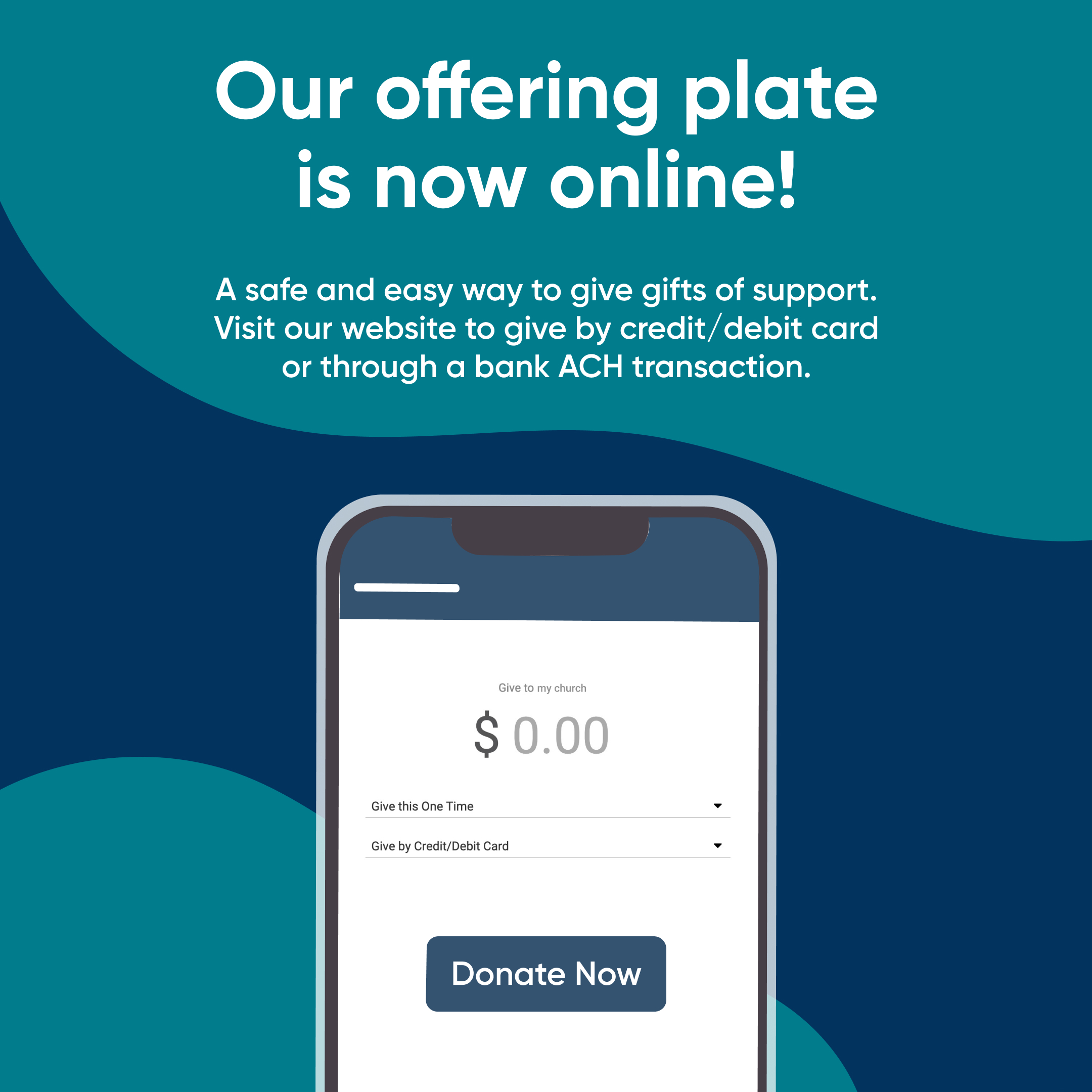 Communication Materials for Online Giving and Text Giving – Breeze ...