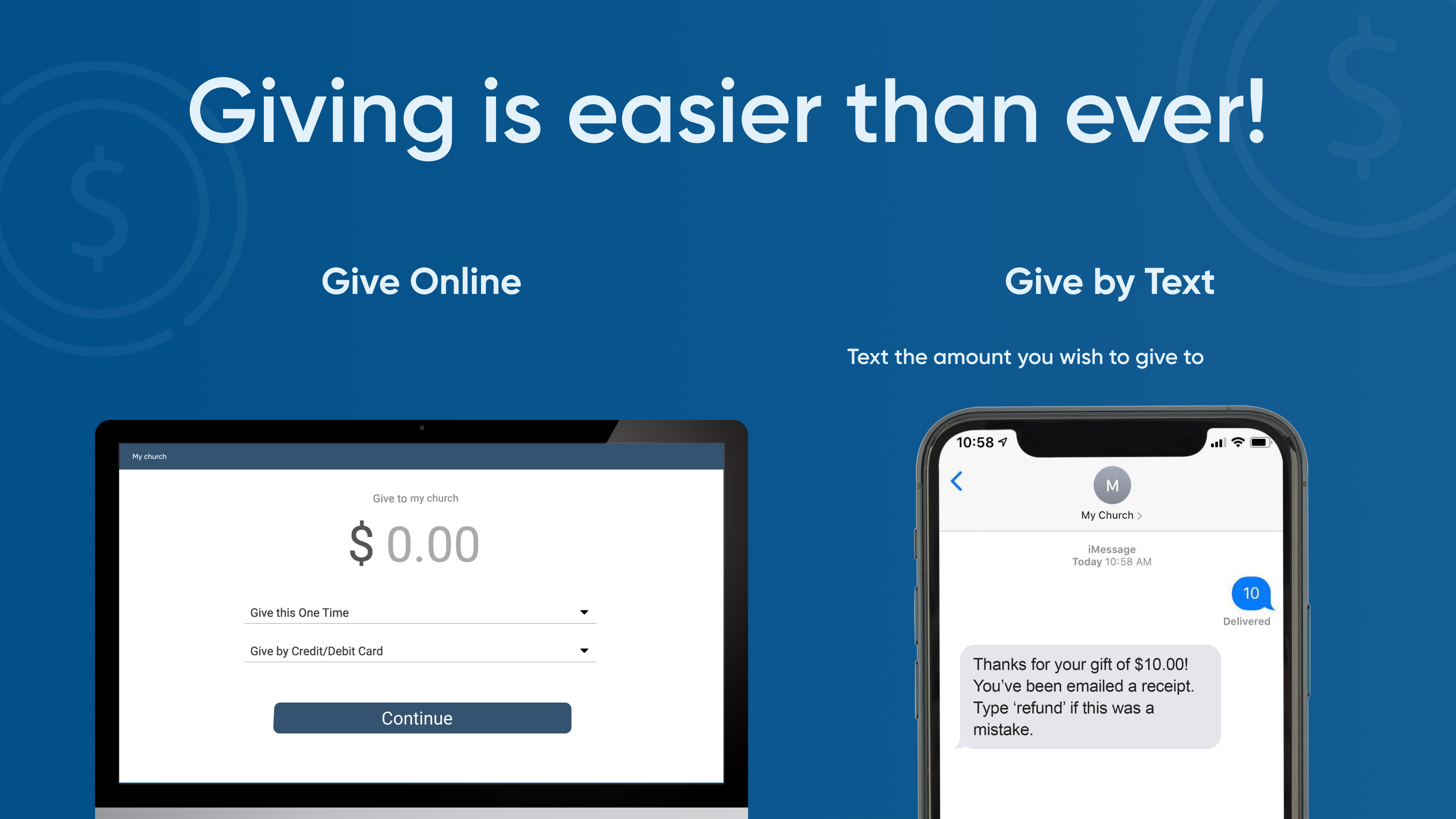 Communication Materials for Online Giving and Text Giving – Breeze ...