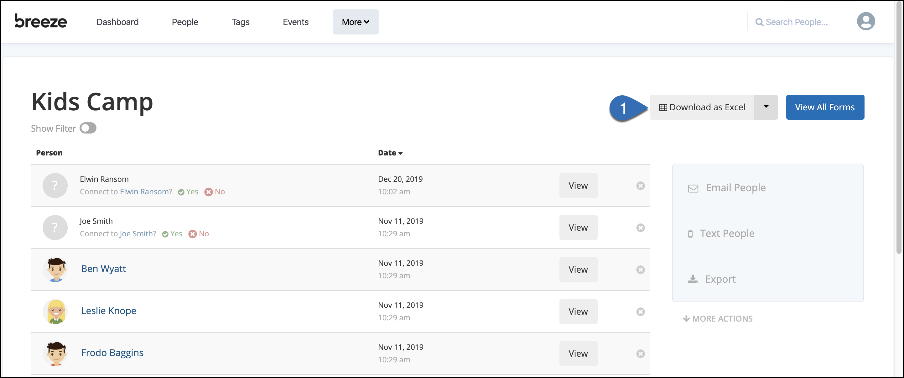 Getting Started with Forms – Breeze Church Management