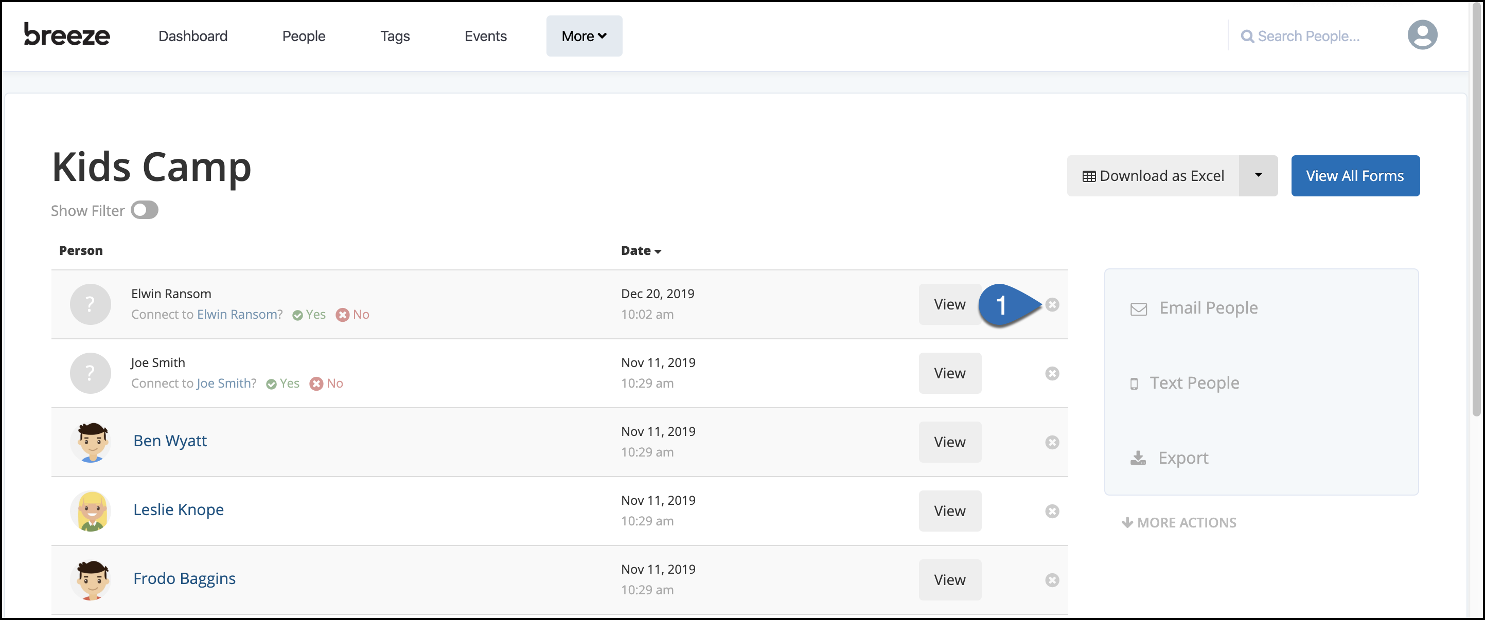 Getting Started with Forms – Breeze Church Management