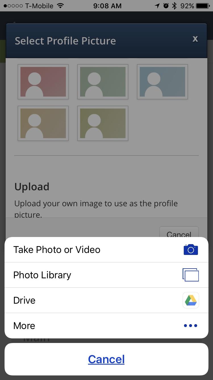 Edit Profile Photo from App – Breeze Church Management