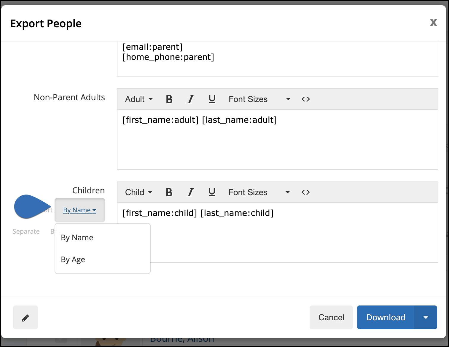 Creating & Customizing a Printed Directory – Breeze Church Management