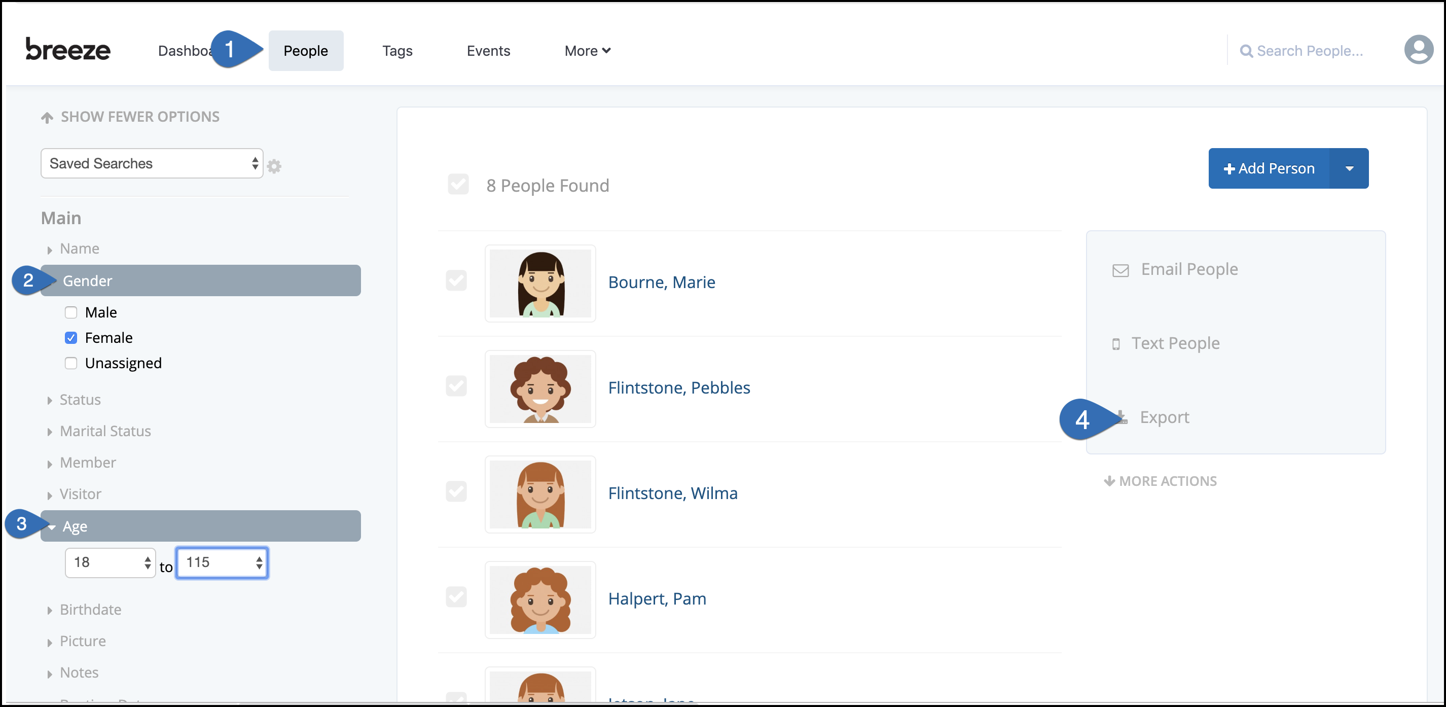 Creating & Customizing a Printed Directory – Breeze Church Management