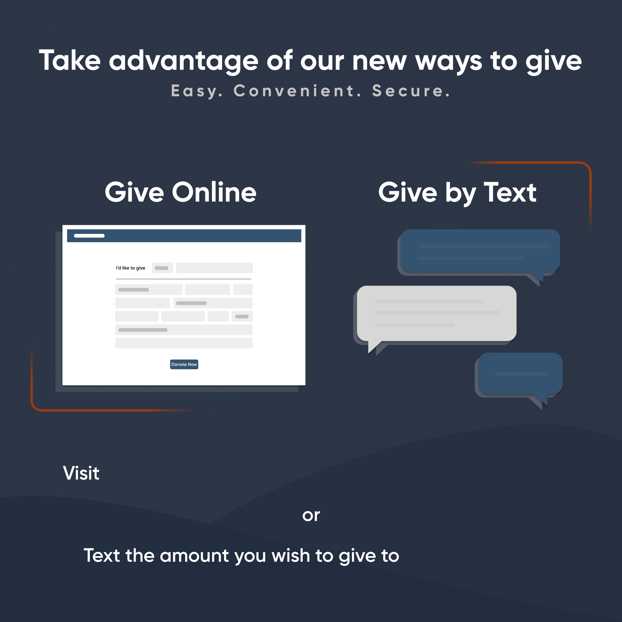 Communication Materials for Online Giving and Text Giving – Breeze ...